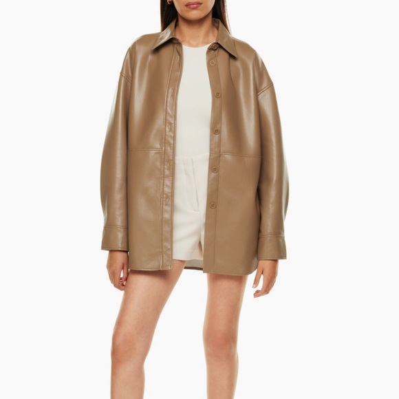 Aritzia | Jackets & Coats | Aritzia Babaton Pelli Shirt Jacket | Poshmark